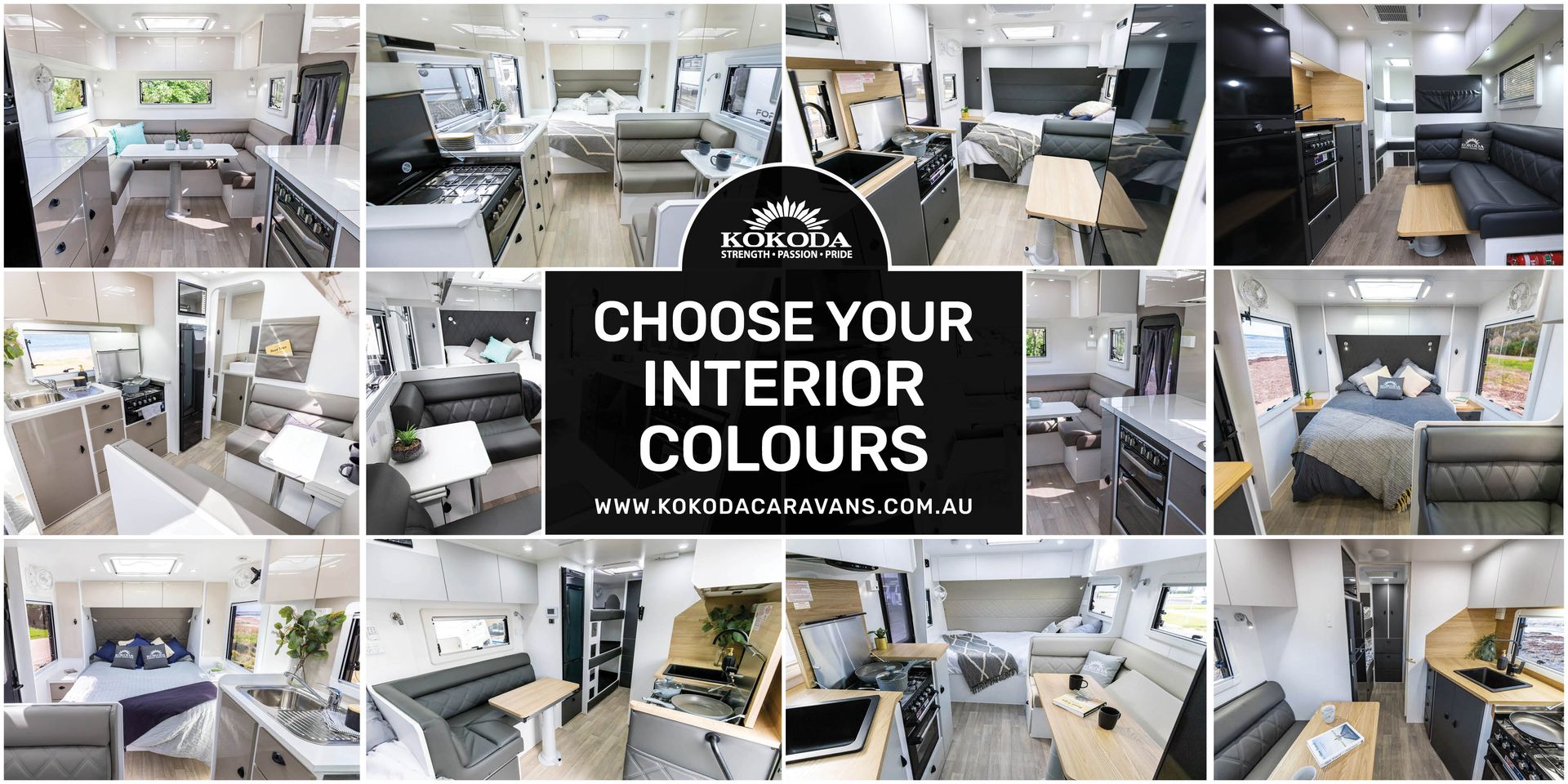 Colour Options - Kokoda Caravans