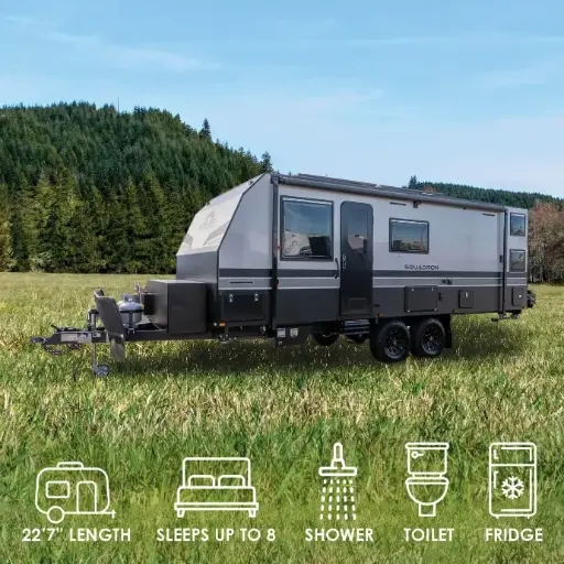 Couples Off Road Caravans in Australia - 2 Person Off Road Caravan