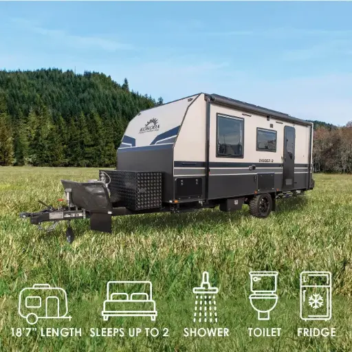 Couples Off Road Caravans in Australia - 2 Person Off Road Caravan